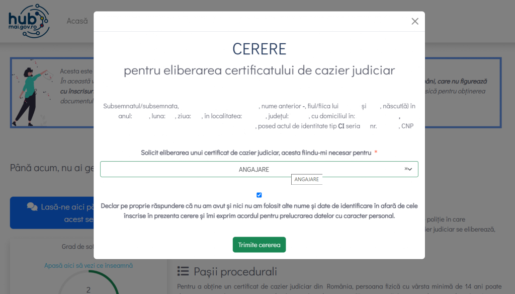 Cum obții cazierul judiciar online în 2023 | Avocat Constanta ...
