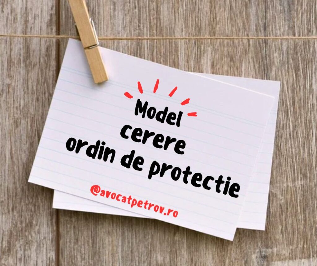 Cerere emitere ordin de protecție constanta | Avocat Constanta ...