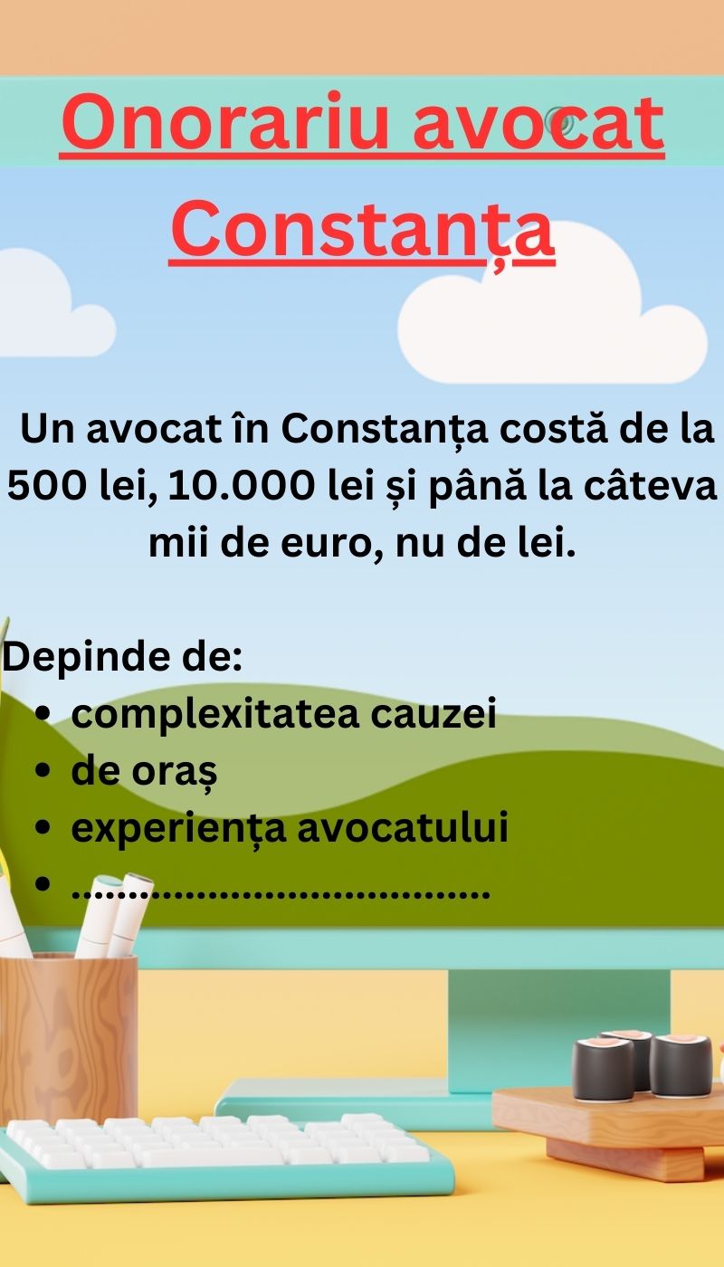 Onorariu avocat Constanța – cât este și cum se calculează | Avocat ...